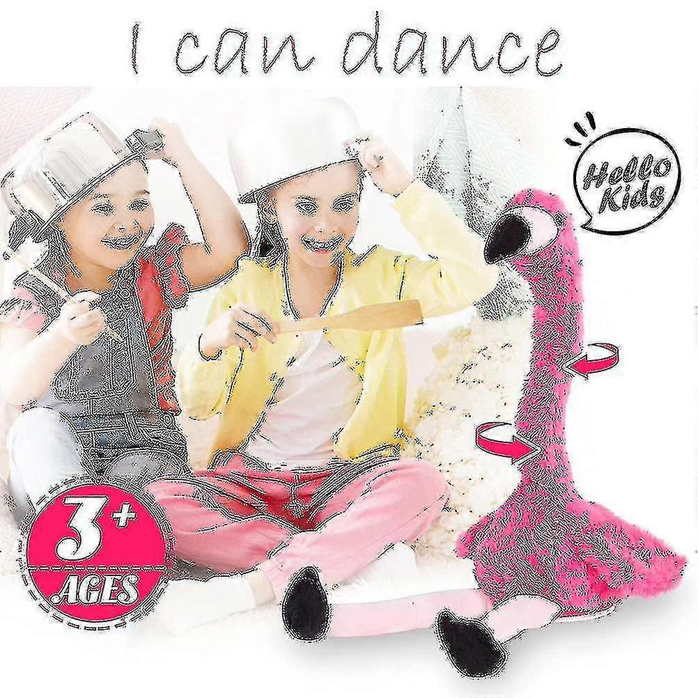 Flamingo Plush Dancing Toy Electric Flamingo Stuffed Toy Talks And ...