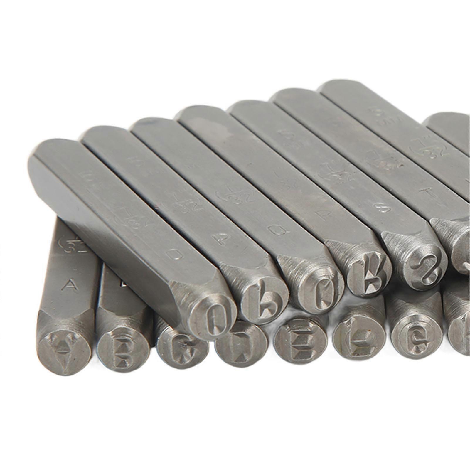 Letter Punch Set 27 Letters High Strength High Carbon Steel Metal ...