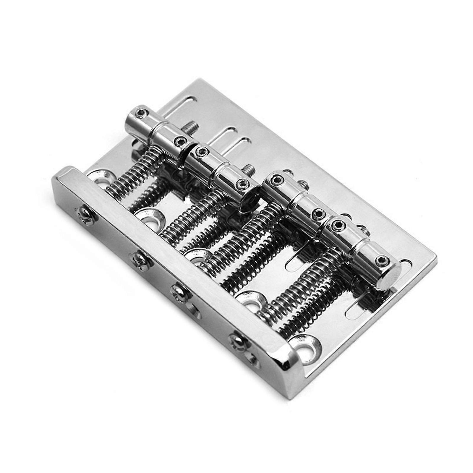 Bass Bridge for 4-String Fender Jazz or Precision Bass-Chrome Fk ...