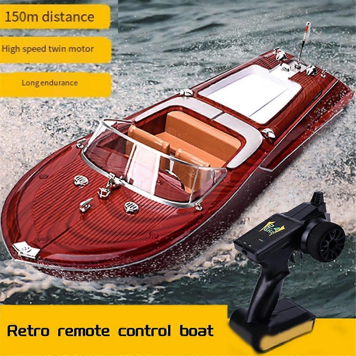 RC Boat for Kids 8-12, Fast Remote Control Boat , 2.4G RC Electric ...