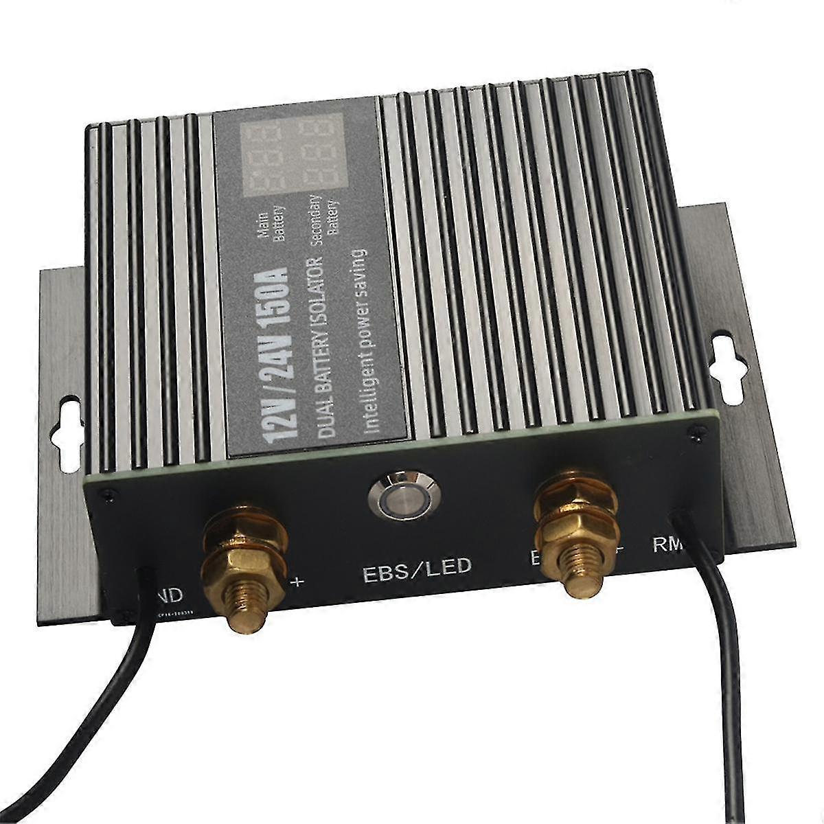 150 Amp Dual Battery Isolator Kit, Dual Battery Smart Isolator For Car Rv Atv Utv Campers Truck ...