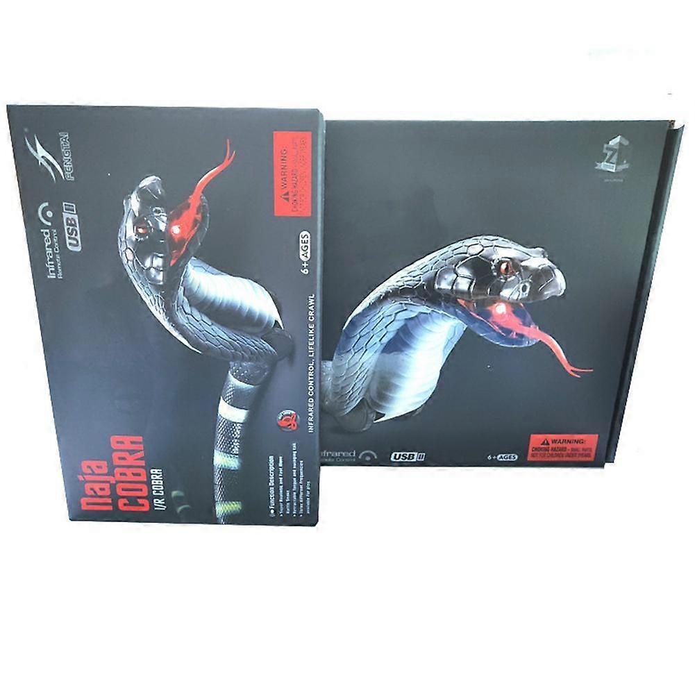Infrared RC Remote Control Snake Realistic Prank Fun USB Toy L0Z1 X3H5 ...