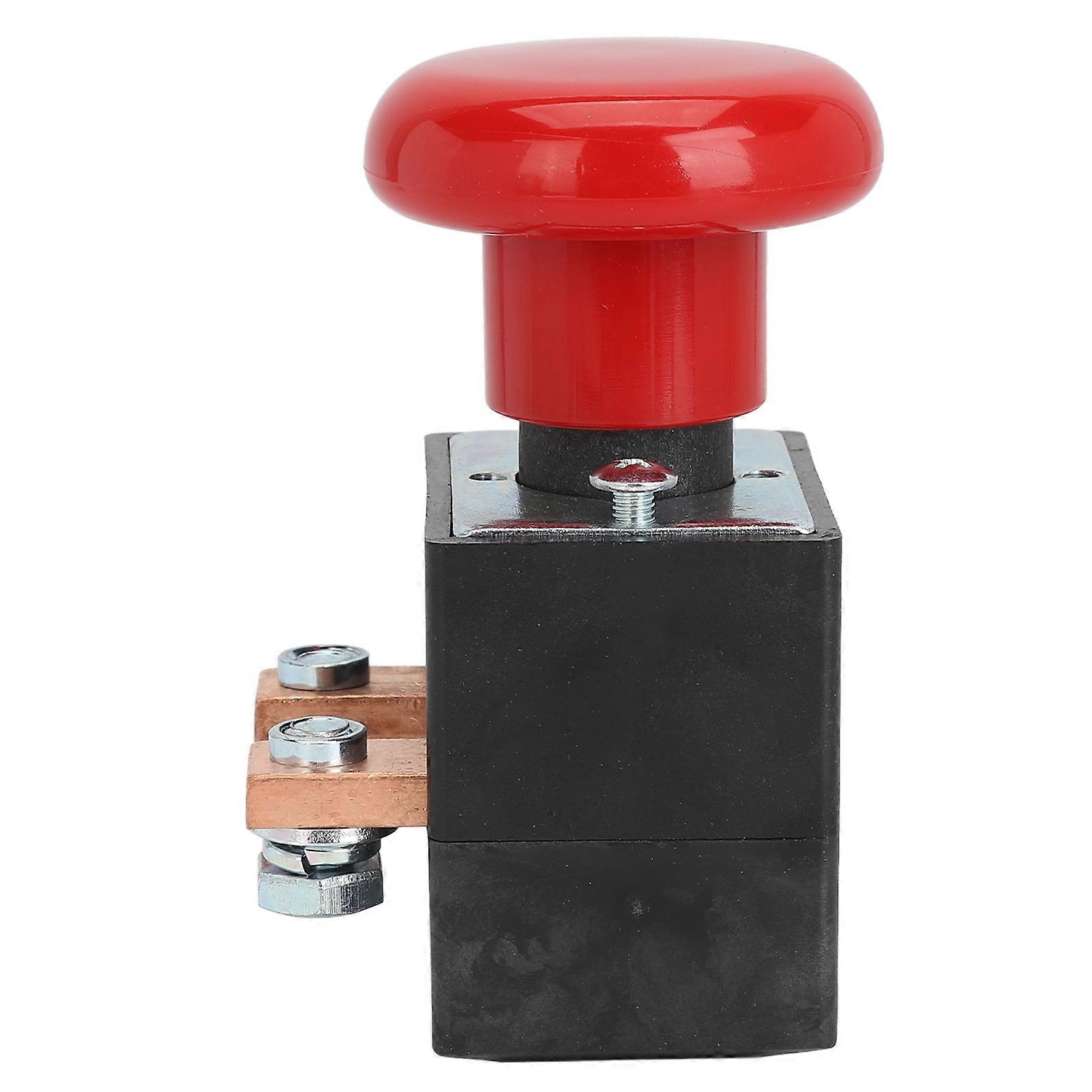 Emergency Push Button Switch DC80V Reliable Emergency Stop Switch Replacement for Albright ...
