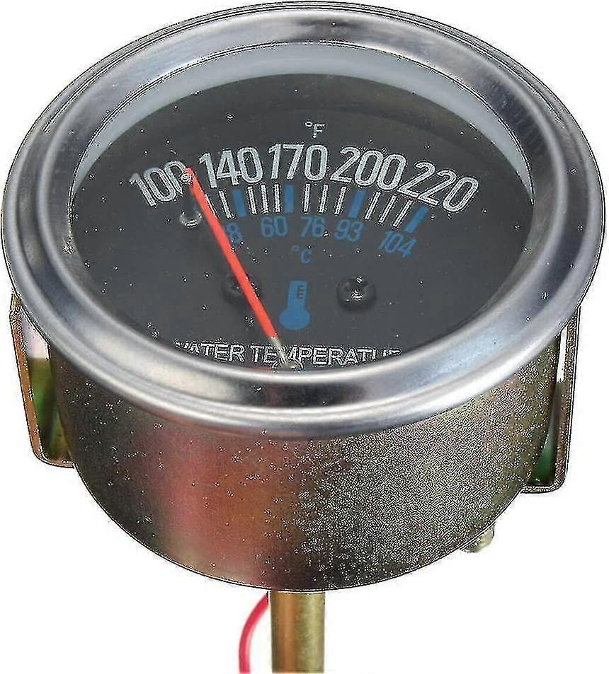 52mm Water Temperature Gauge, 38-104 Car Mechanical Meter With Yellow ...