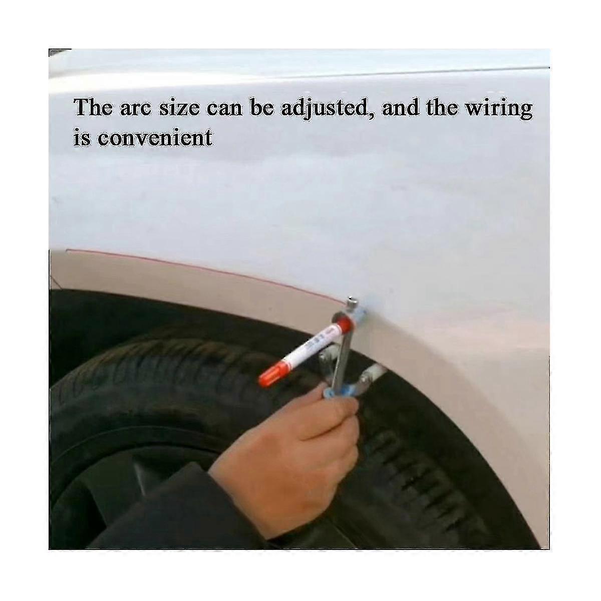 Auto Wheel Eyebrow Scriber Sheet Metal Recess Repair Tool Paint Rib ...