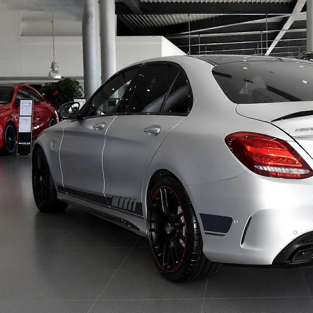 2Pcs/lot Car Waist Side Skirt Decoration Stickers Decals Vinyl For ...