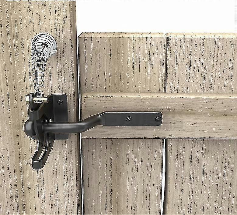Gate Lock Automatic Lock-metal Bolt Lock-gravity Steel Latch Garden ...