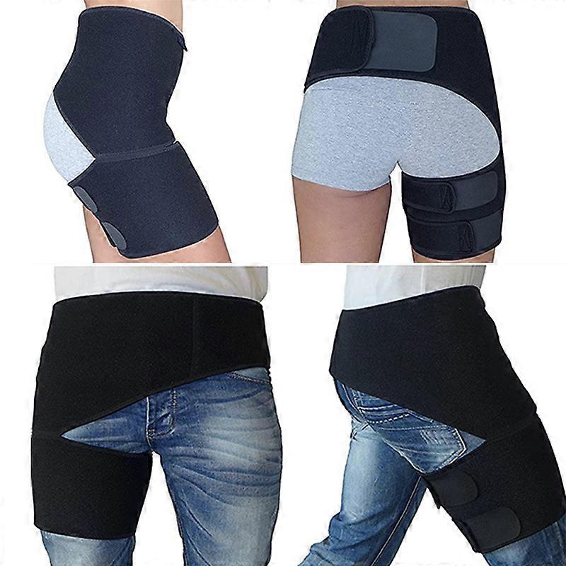 Hip Brace Thigh Compression Sleeve,Hip Sciatica Pain Relief Device ...