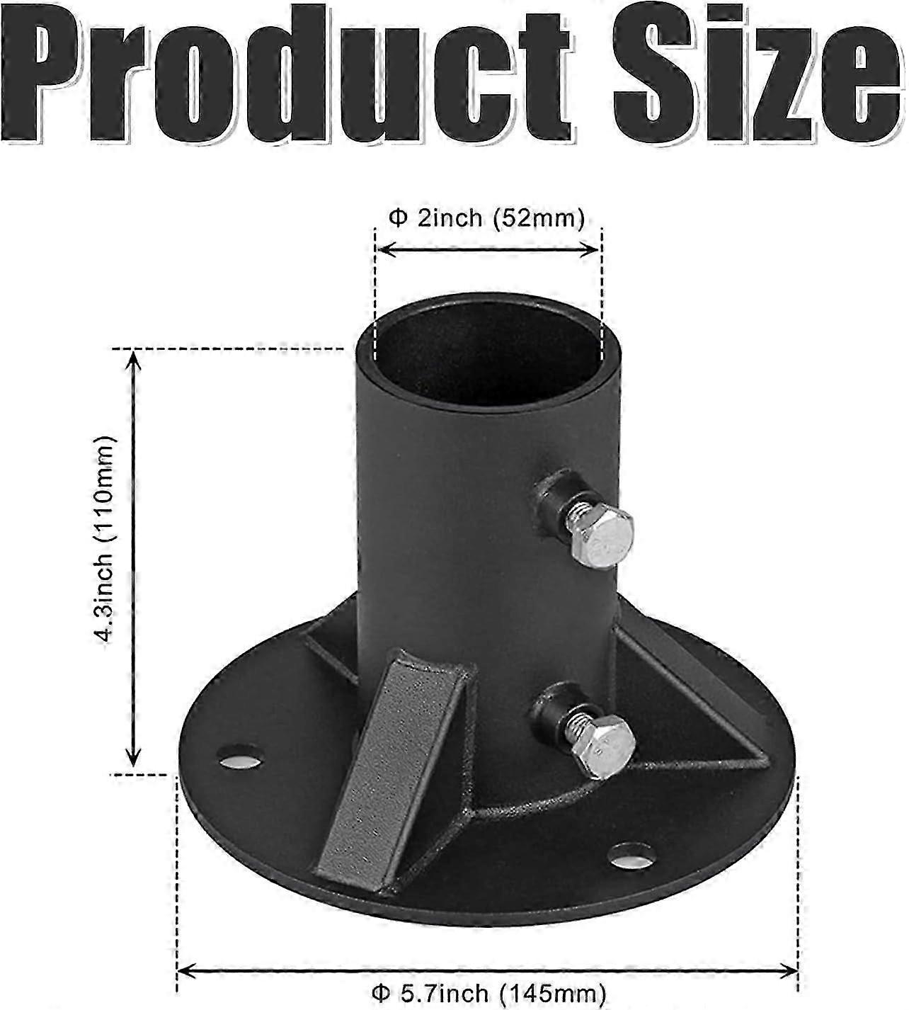 Stainless Steel Pool Ladder Holder, Flange Mounting Kit for Pool Safety ...