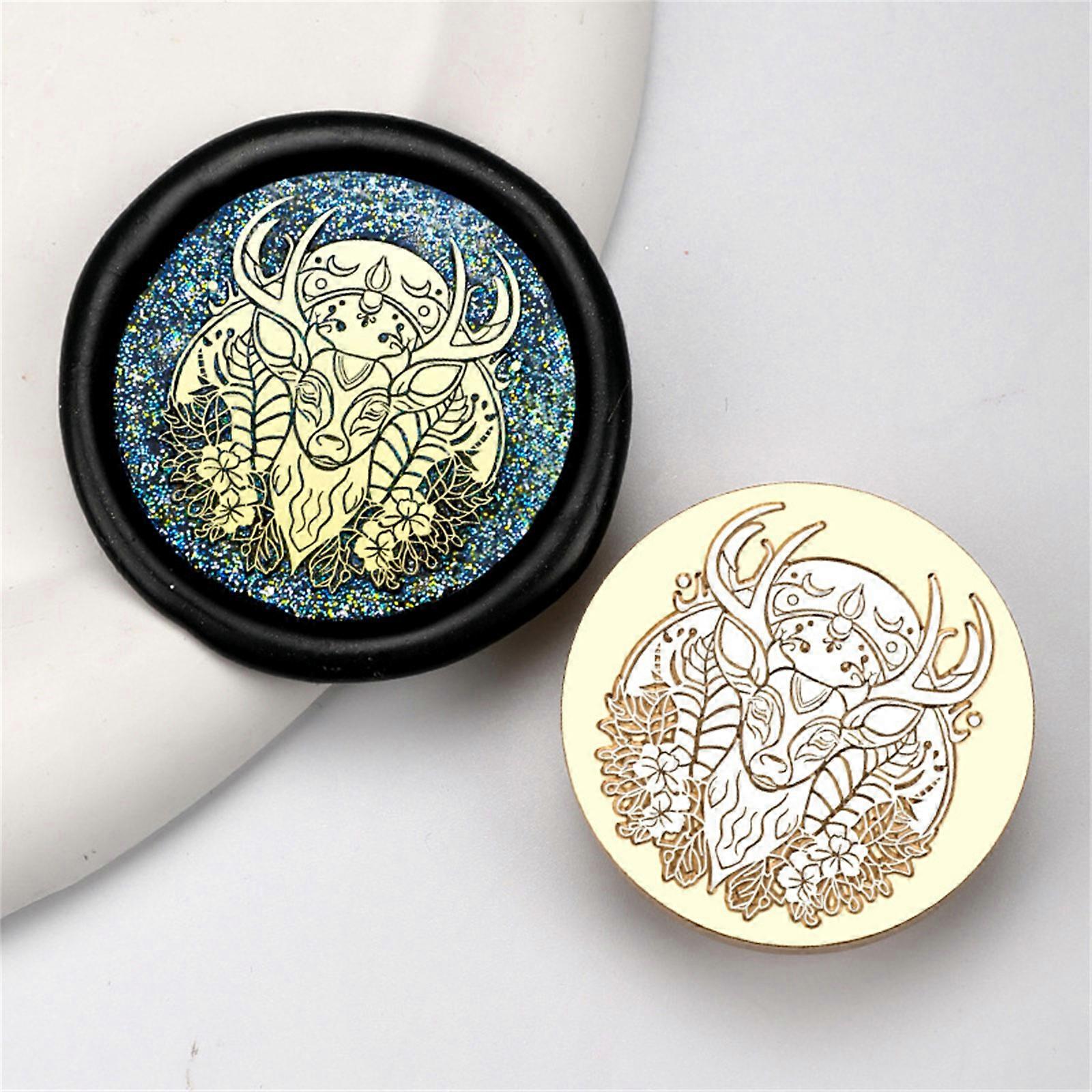 Vintage Embossed Stamp Head for Wedding Invitations Christmas Card ...