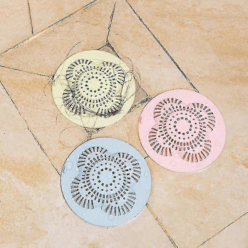 Hollow Flower Pattern Plastic Drain Cover (Pink) | Fruugo UK