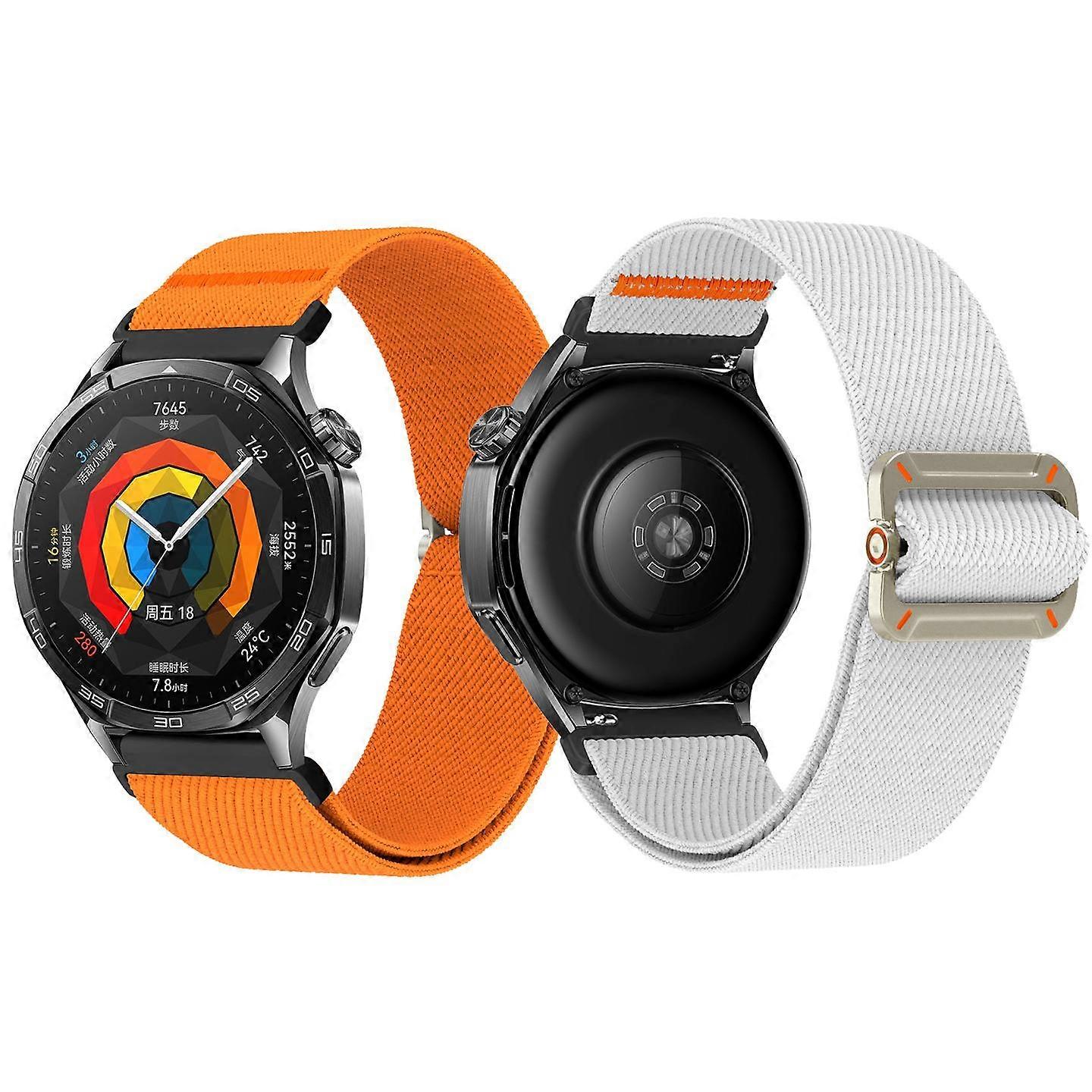 Universal Mechanical Drip Elastic Nylon Watch Band | Fruugo UK