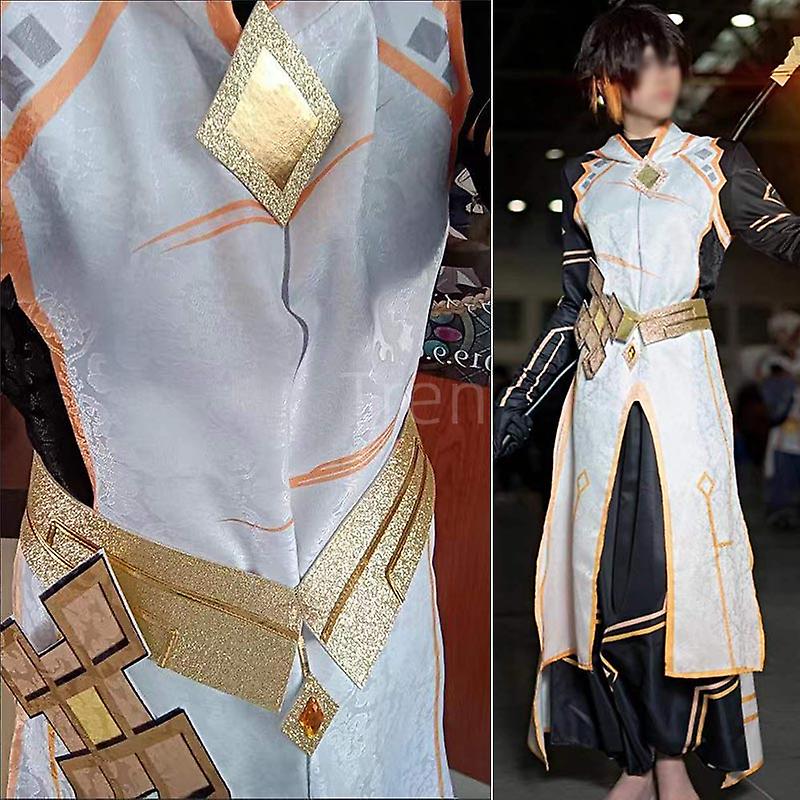 Jeu Genshin Impact Rex Lapis Morax Cosplay Tenues Zhongli Cosplay ...