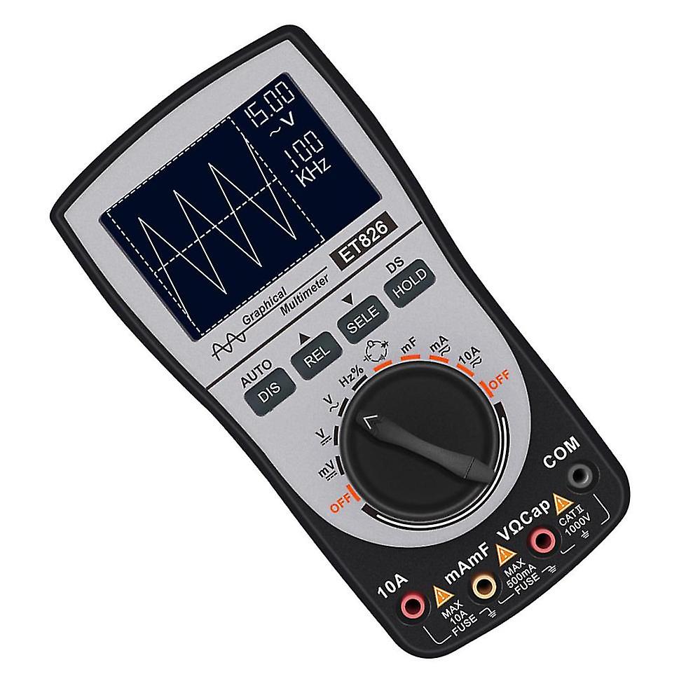 Et826 Digital Multimeter Oscilloscope Auto Range Direct Current/ac ...