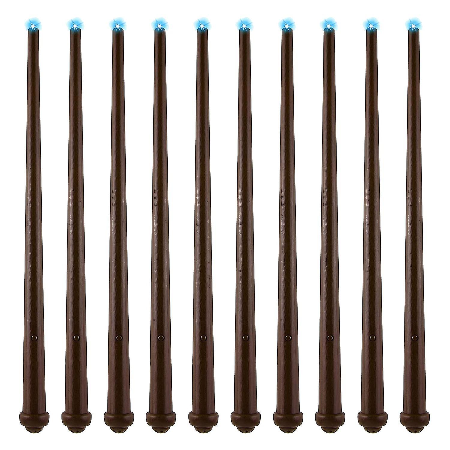 10 Pcs Wands Illuminating Wizard Wands Sound Toy Wands For Cosplay ...