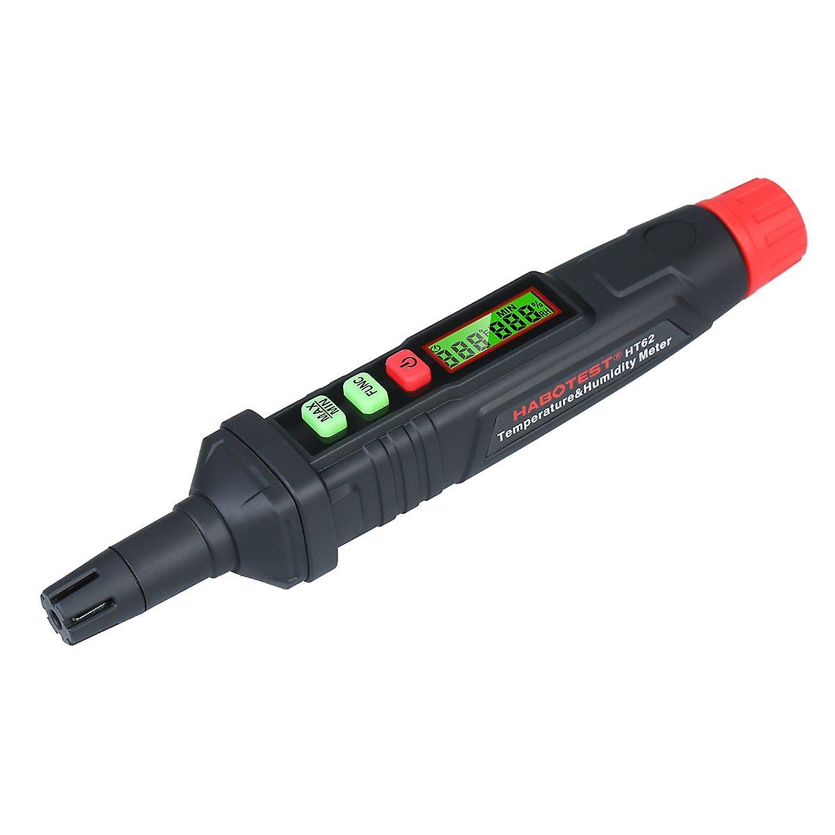 4-In-1 digital psychrometer portable thermo-hygrometer mini temperature ...