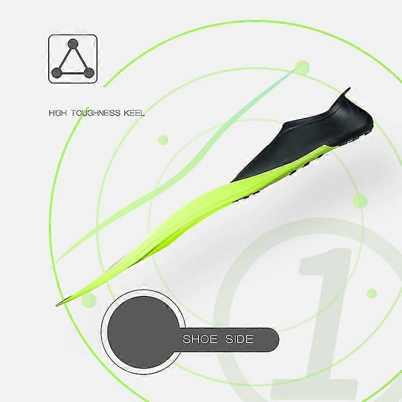 Diving Fins Full Foot Pocket Swimming Flippers Open Toe Snorkeling Swim ...