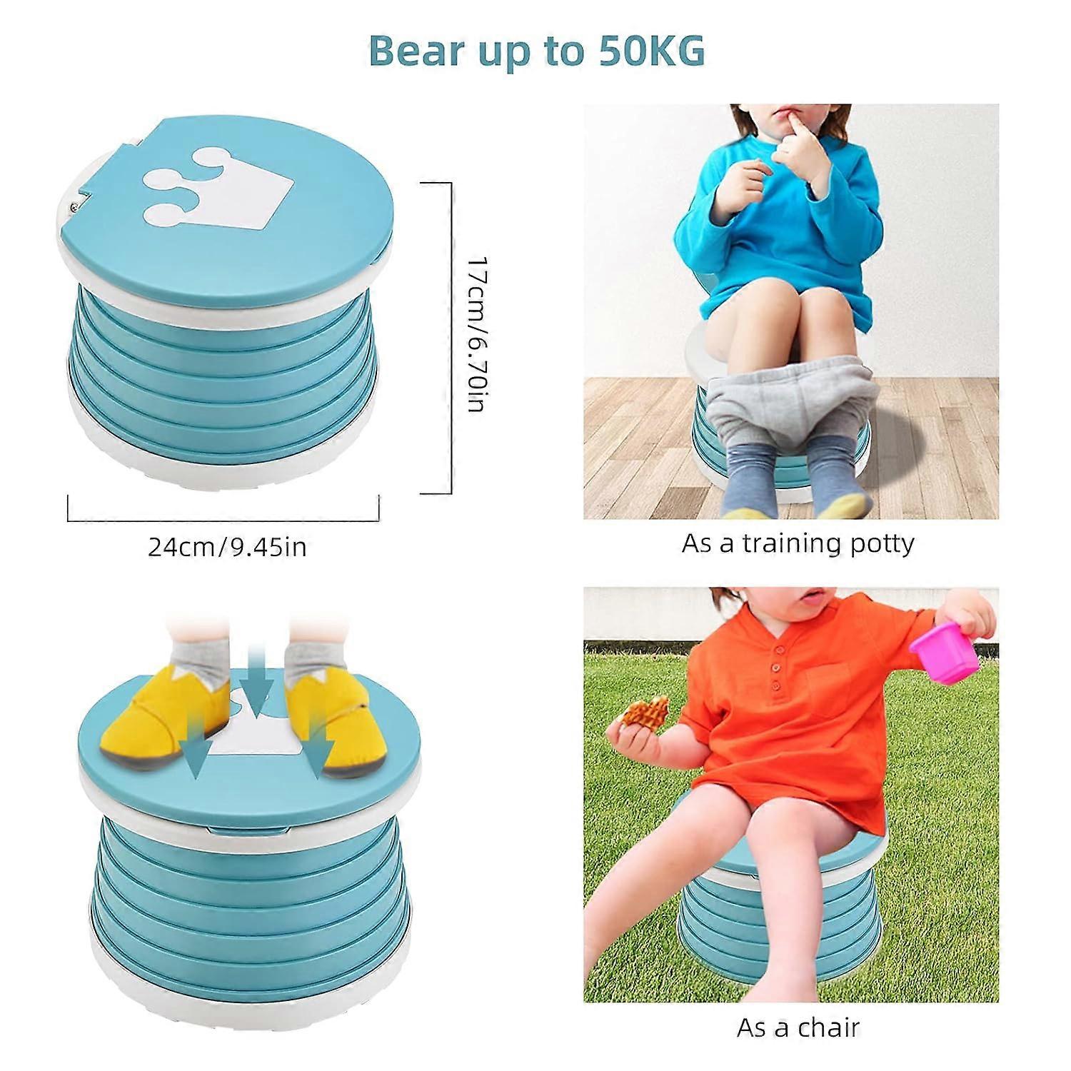 Travel Potty for Toddler, INSOUR Kids Portable Potty Training Toilet ...