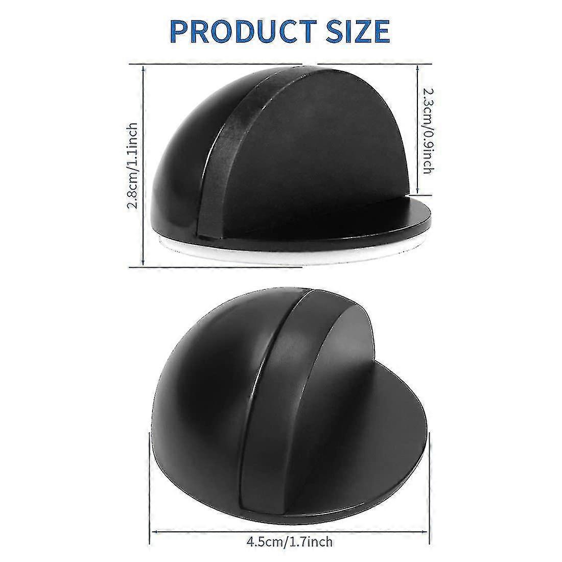 Door Stopper, 6 Pieces Adhesive Door Stopper, Adhesive Door Block Floor ...