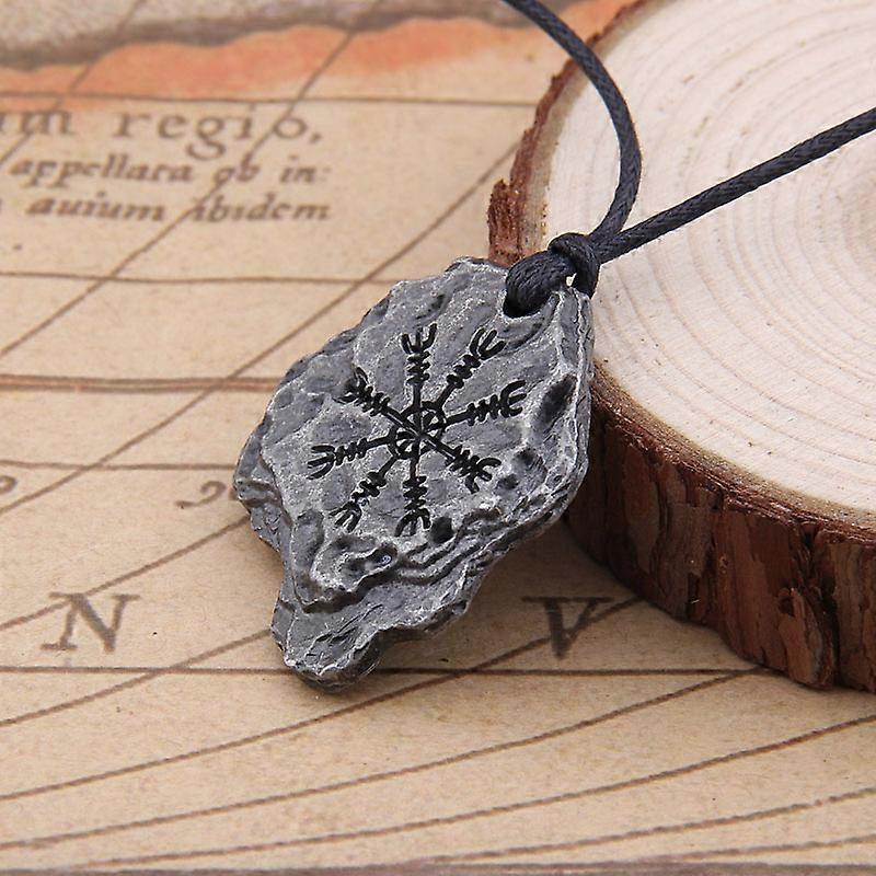 Viking Aegishjalmr or Helm of Awe Protection Rune Pendant Norse/Odin ...