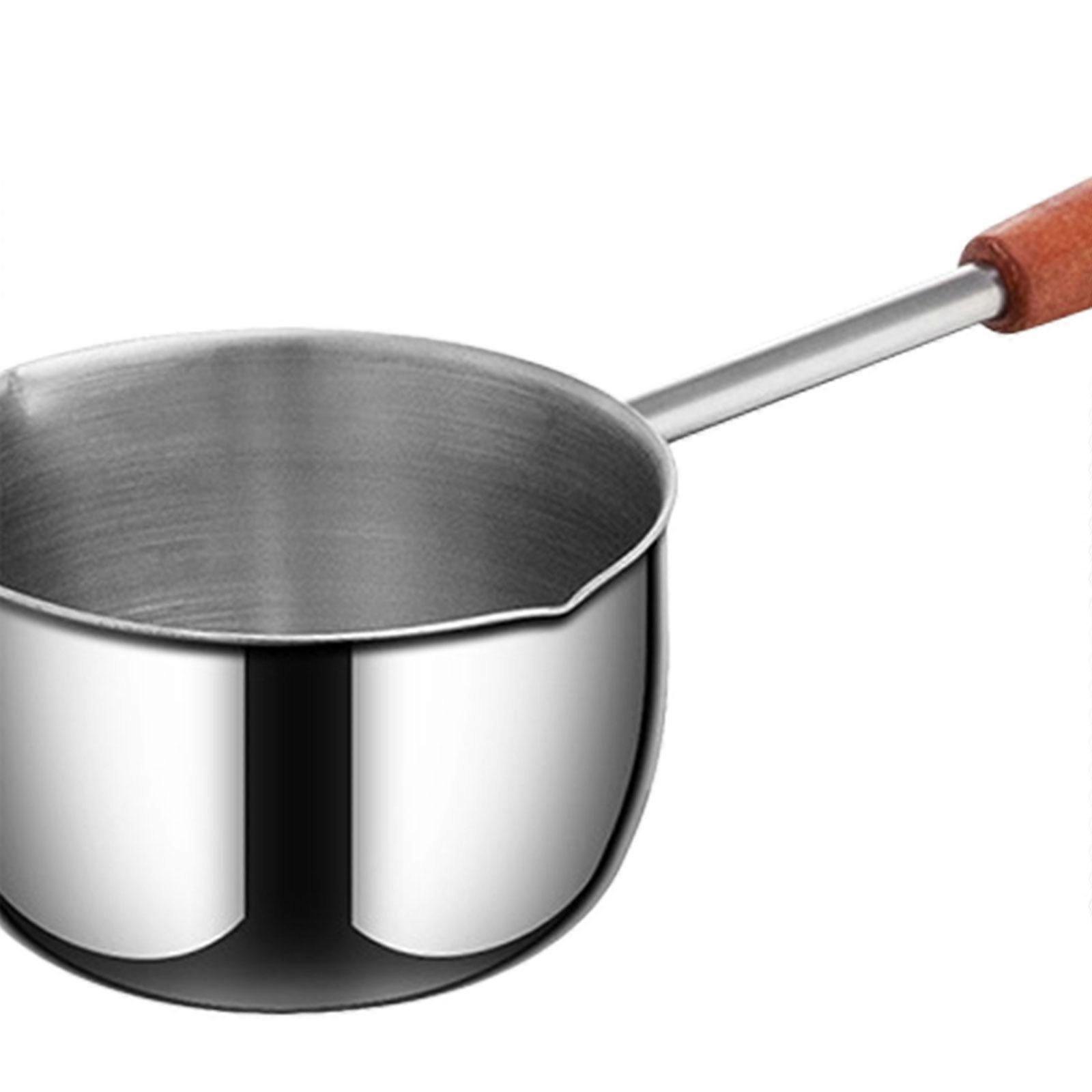 Hot Oil Pan Multipurpose Stainless Steel Melting Pot for Kitchen Home ...