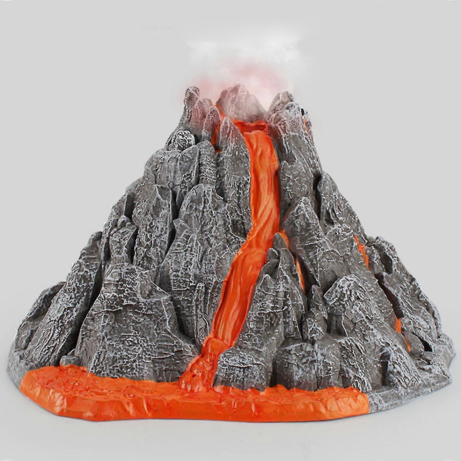 Children Toy Simulation With Led Pvc Volcanic Eruption Model For Office ...