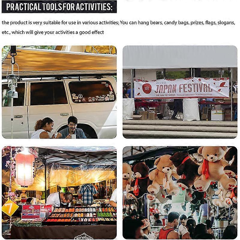 8 Pcs Canopy Hanging Clips Tent Hanging Clip for Business Exhibitions ...