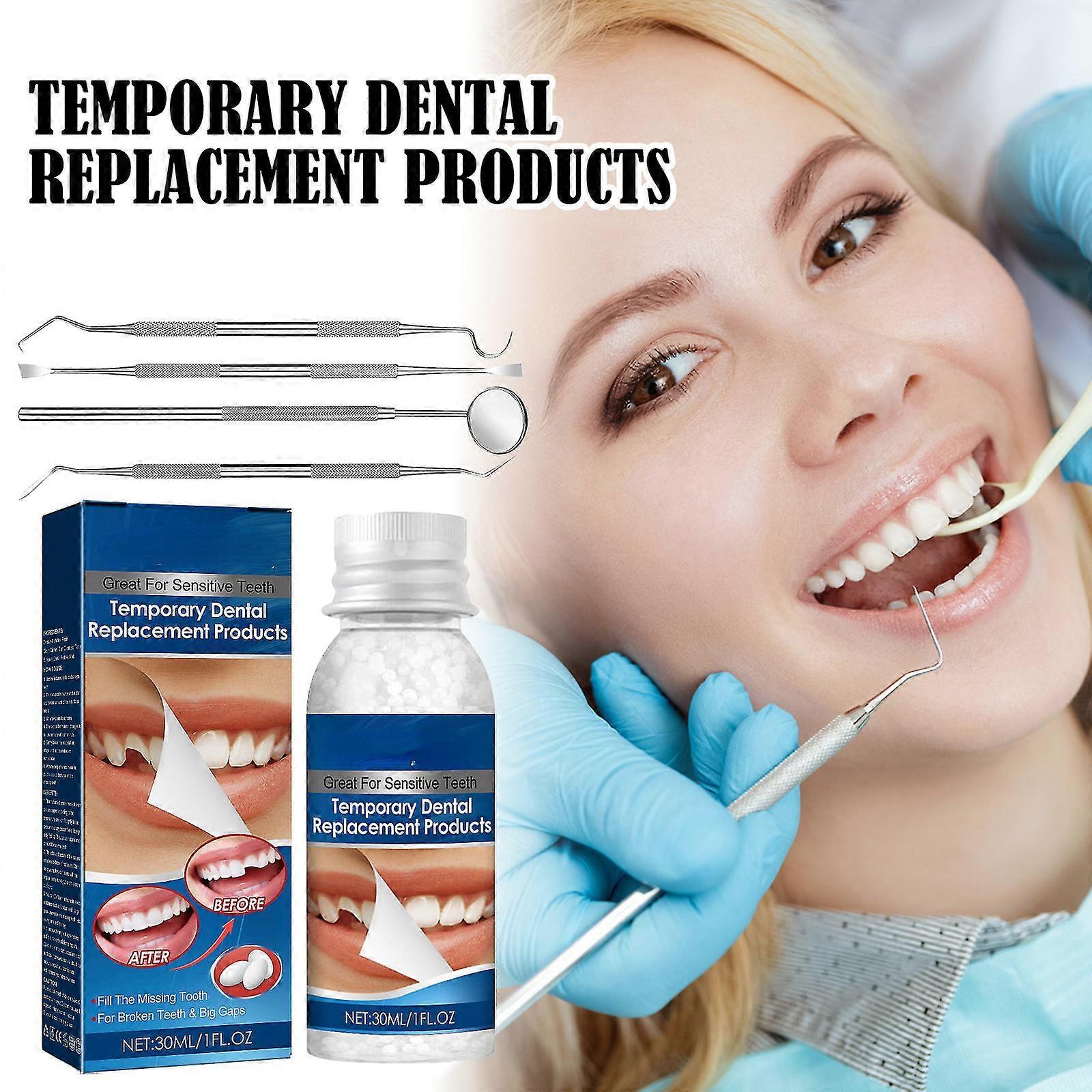 Temporary Teeth Replacement Kit, Tooth Repair Kit, Diy Temporary Dental ...