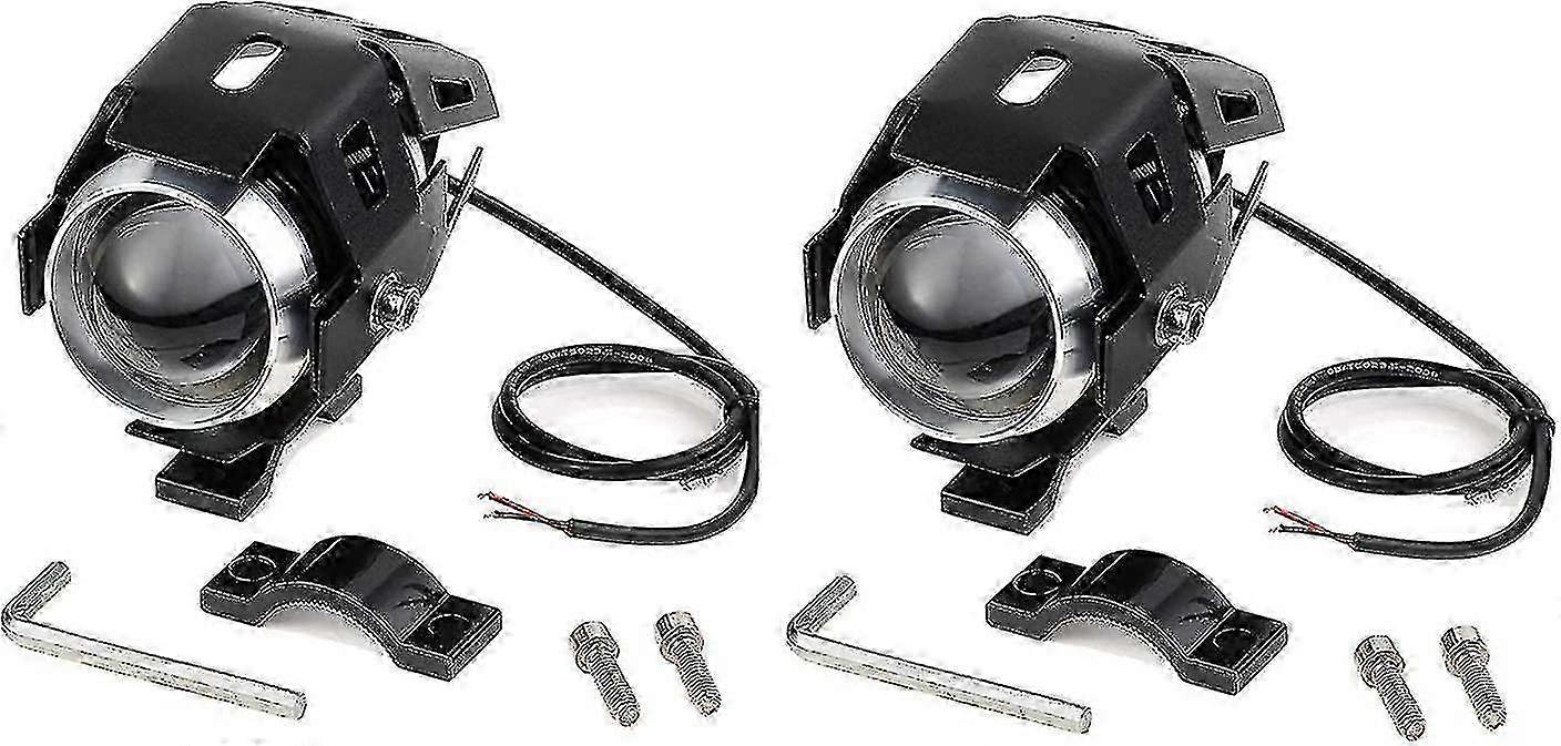 2pcs 125w Motorcycle Headlight Led Additional Lights Motorcycle Front ...