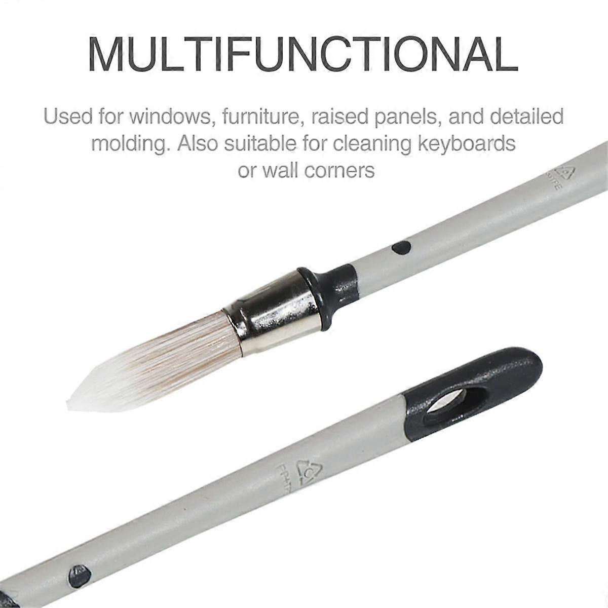 Trim Painting Tool, 3 Packs with 0.6/0.7/0.8Inch Small Paint Brushes ...