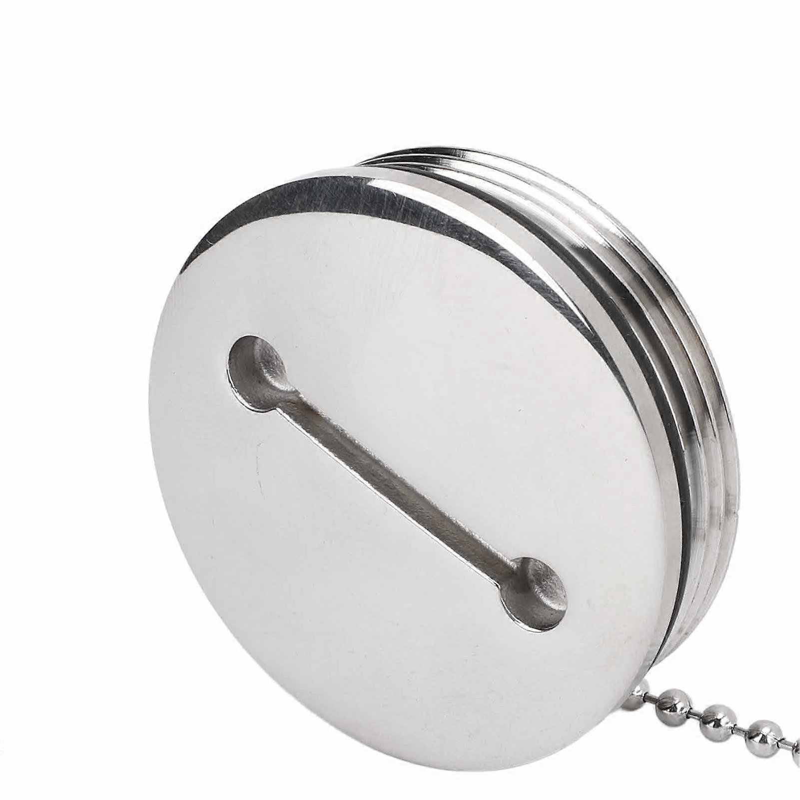 2 Inch Boat Fuel Tank Cap 316 Stainless Steel Polished Deck Fill Cap ...