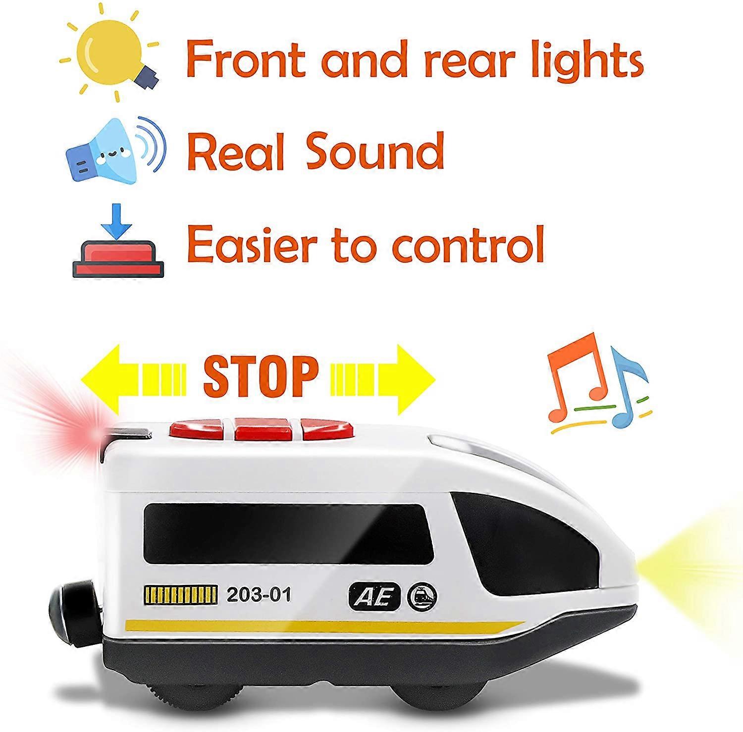 Xceedez Battery Operated Train (Magnetic Connection) - High Speed Train ...
