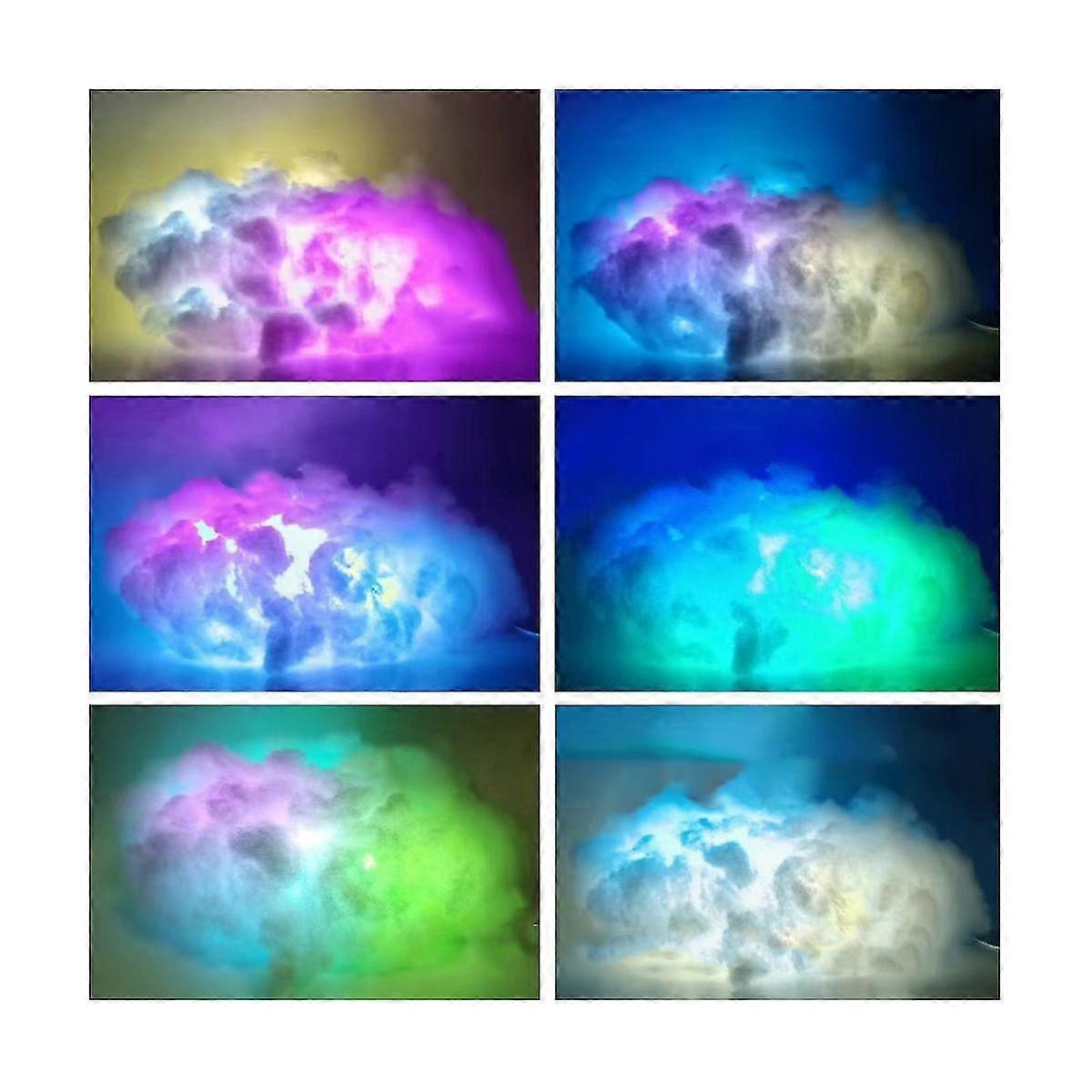 3d Big Cloud Rain Light Led Cloud Light Rgb With Ic Remote And App ...