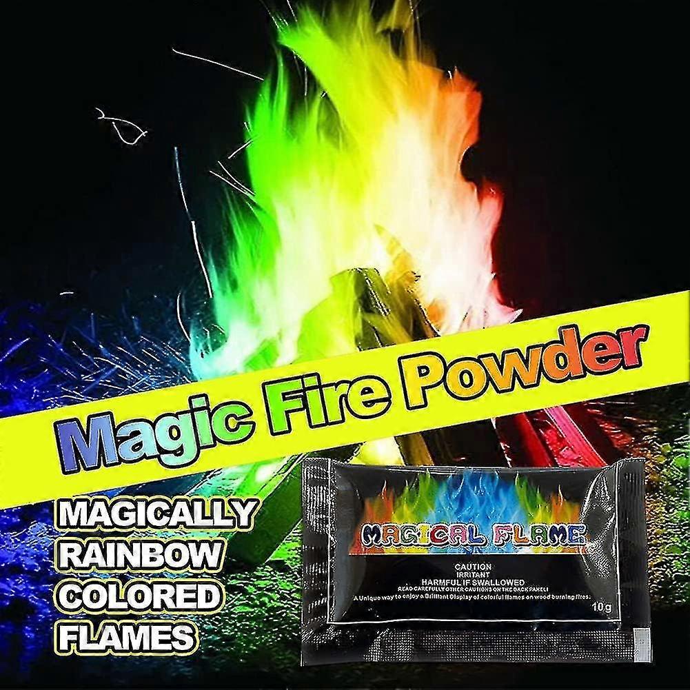 10pcs Magical Flames Fire Color Changing Packets For Fire Pit ...