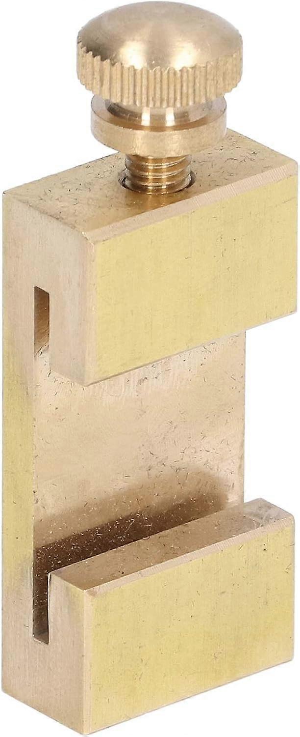 Brass Scribe Steel Ruler Positioning Limit Block Angle Line Scriber ...