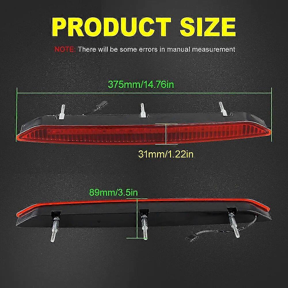 Third Additional Brake Light Reliable Solid Color Rear Lamp High Level ...