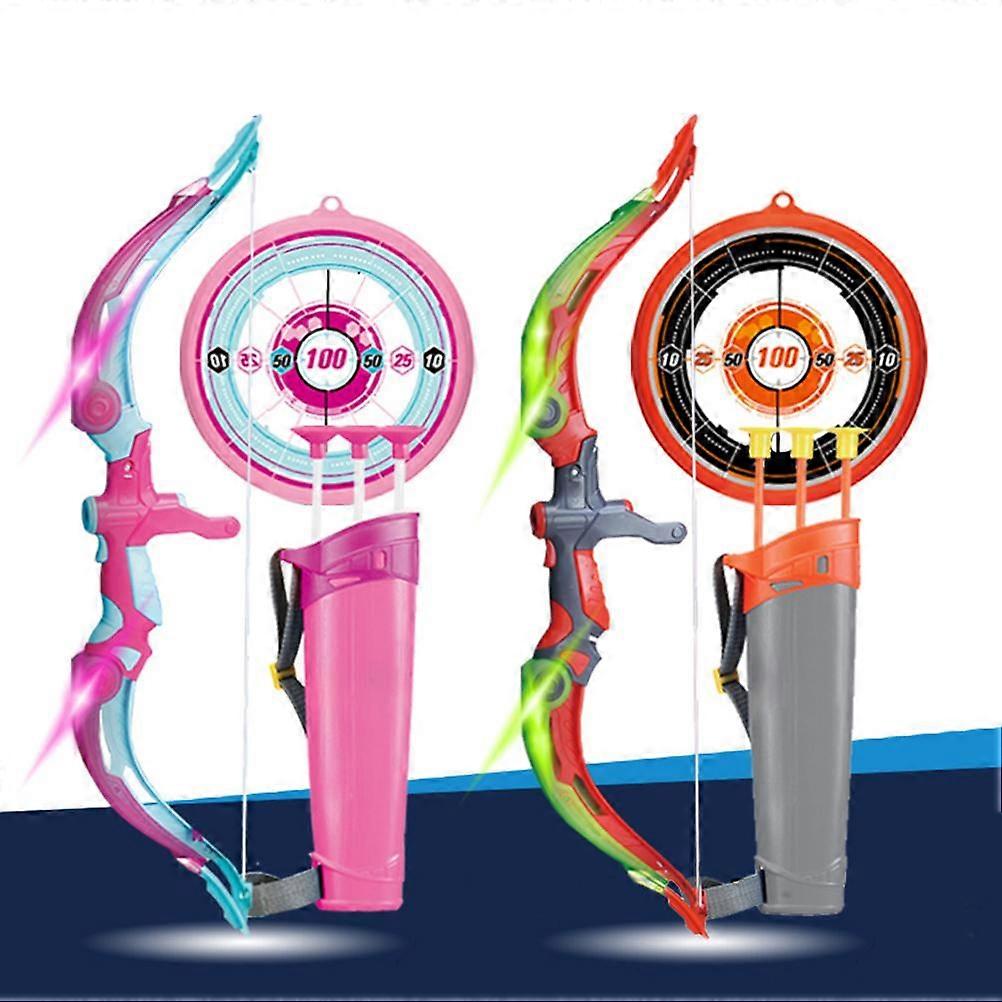 Children Archery Set Including Board Arrow Holder Suction Cup Arrows ...