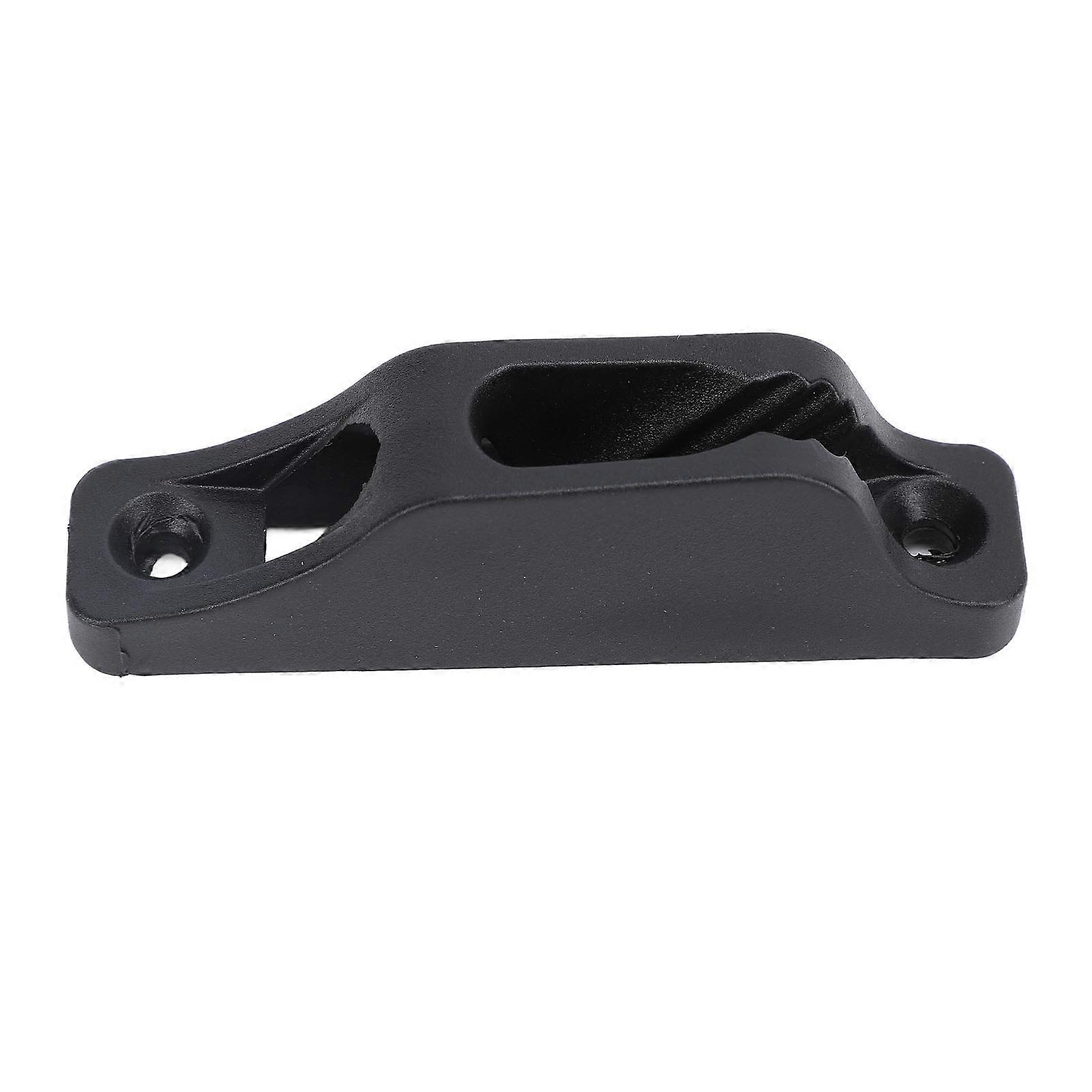 Boat Rope Clam Cleat Nylon Non Slip 86x20mm Black 1 Pcs | Fruugo UK