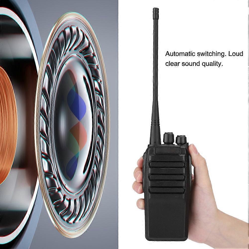 10W UHF 2 Way Ham Radio 400-480MHz Bluetooth Handheld Walkie Talkie ...