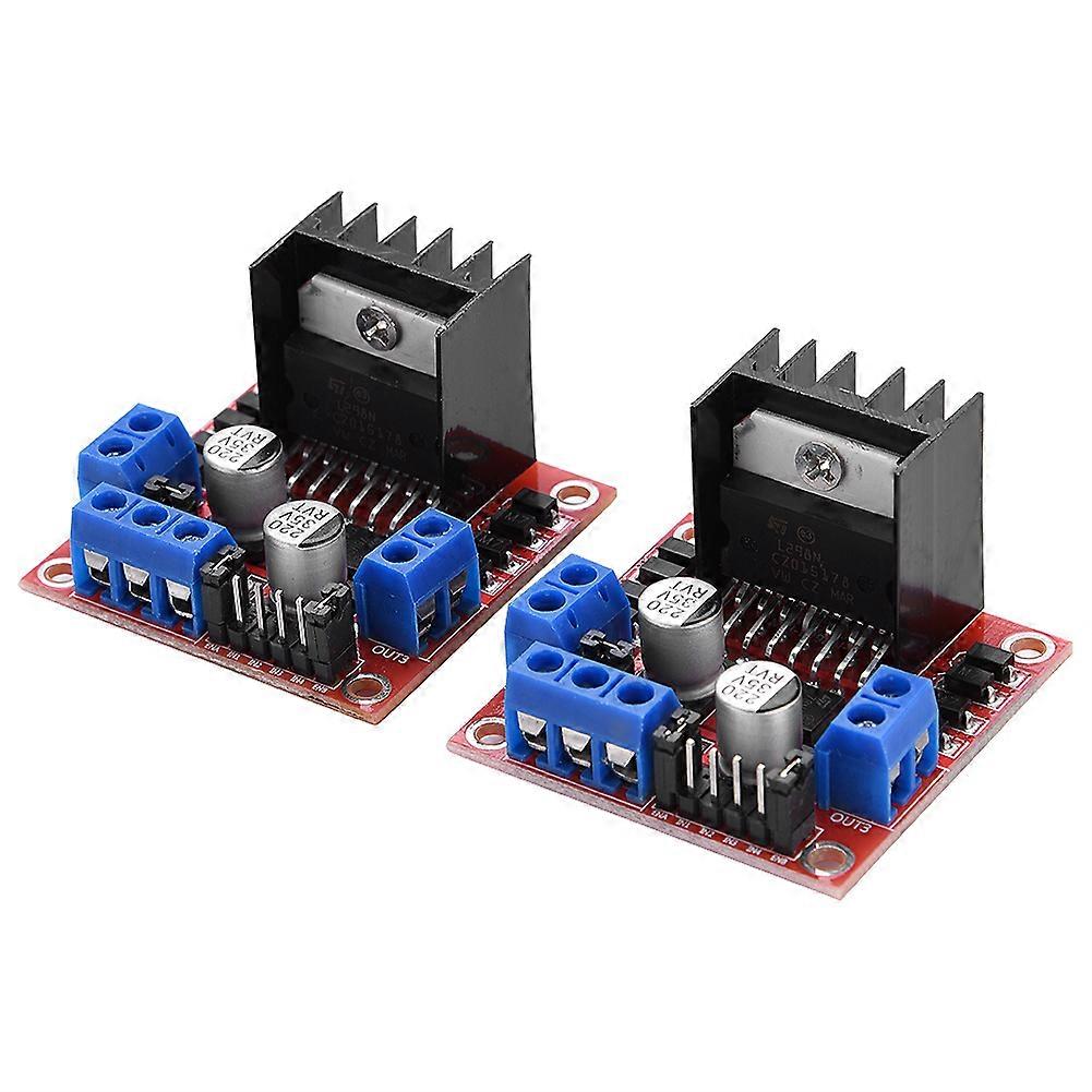 L298N Dual H Bridge DC Stepper Motor Drive Controller Board Module for Arduino 2pcs | Fruugo DK