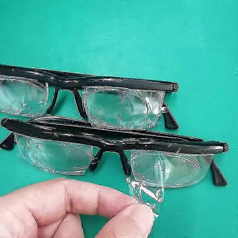 Adjustable Strength Lens Eyewear Variable Focus Distance Vision Zoom ...