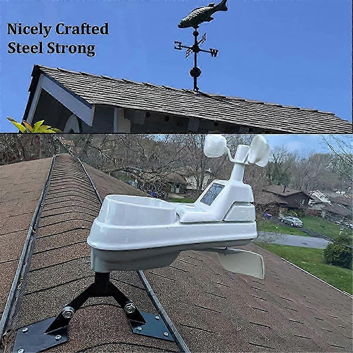 Wind Vane Bracket Garden Weathervanes Mount with Hardware Adjustable ...