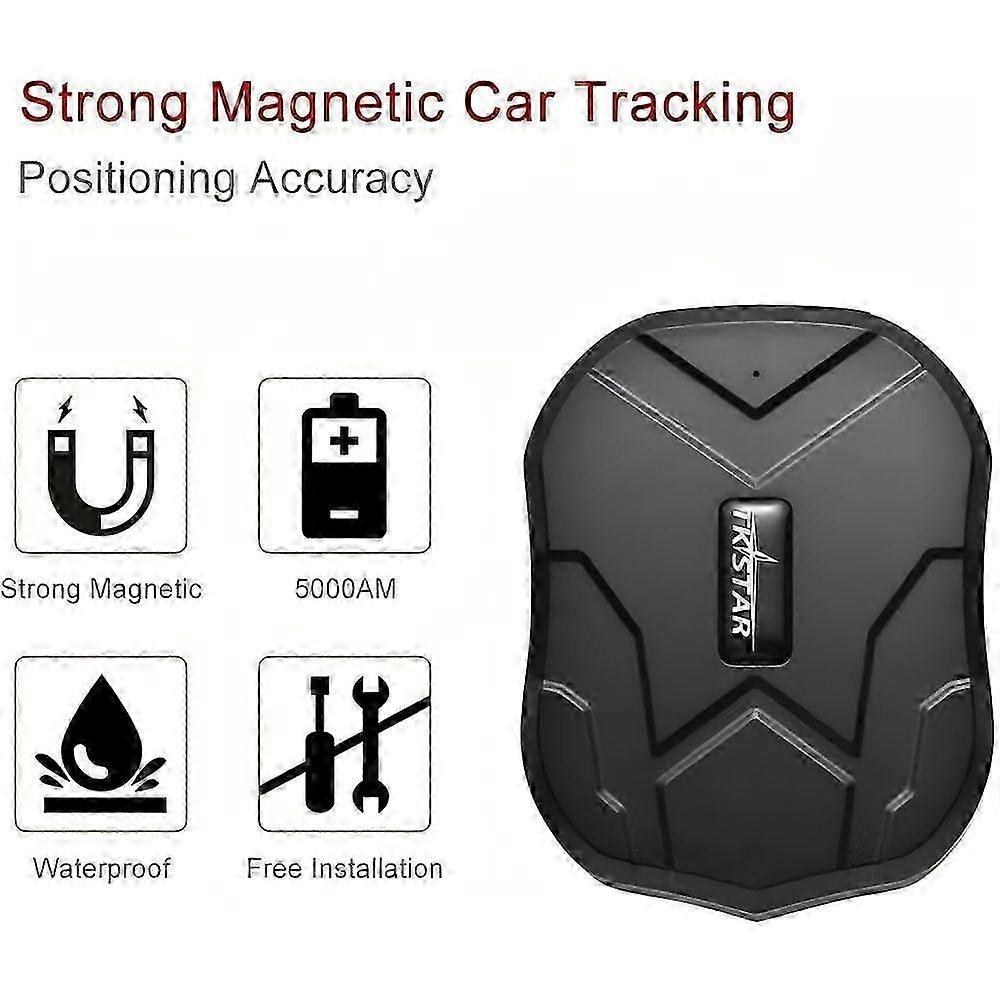 TKSTAR real time gps tracker with powerful magnet hidden tracker ...