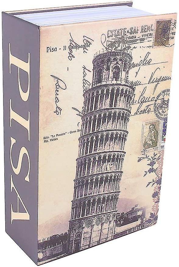 Book Safe Box,portable Hidden Security Book Storage Case With Key Lock ...