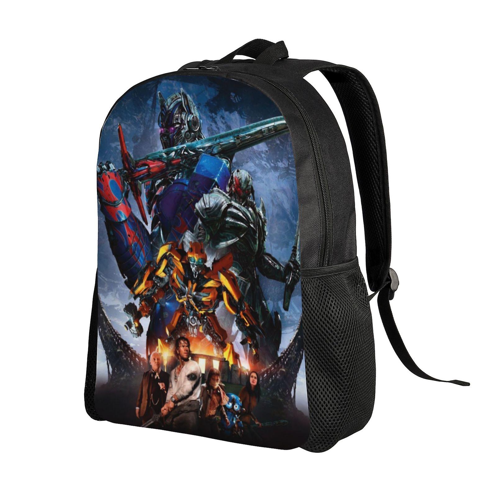 Transformers Kids Backpack School Bags Book Bags Travel Bag For Boys ...
