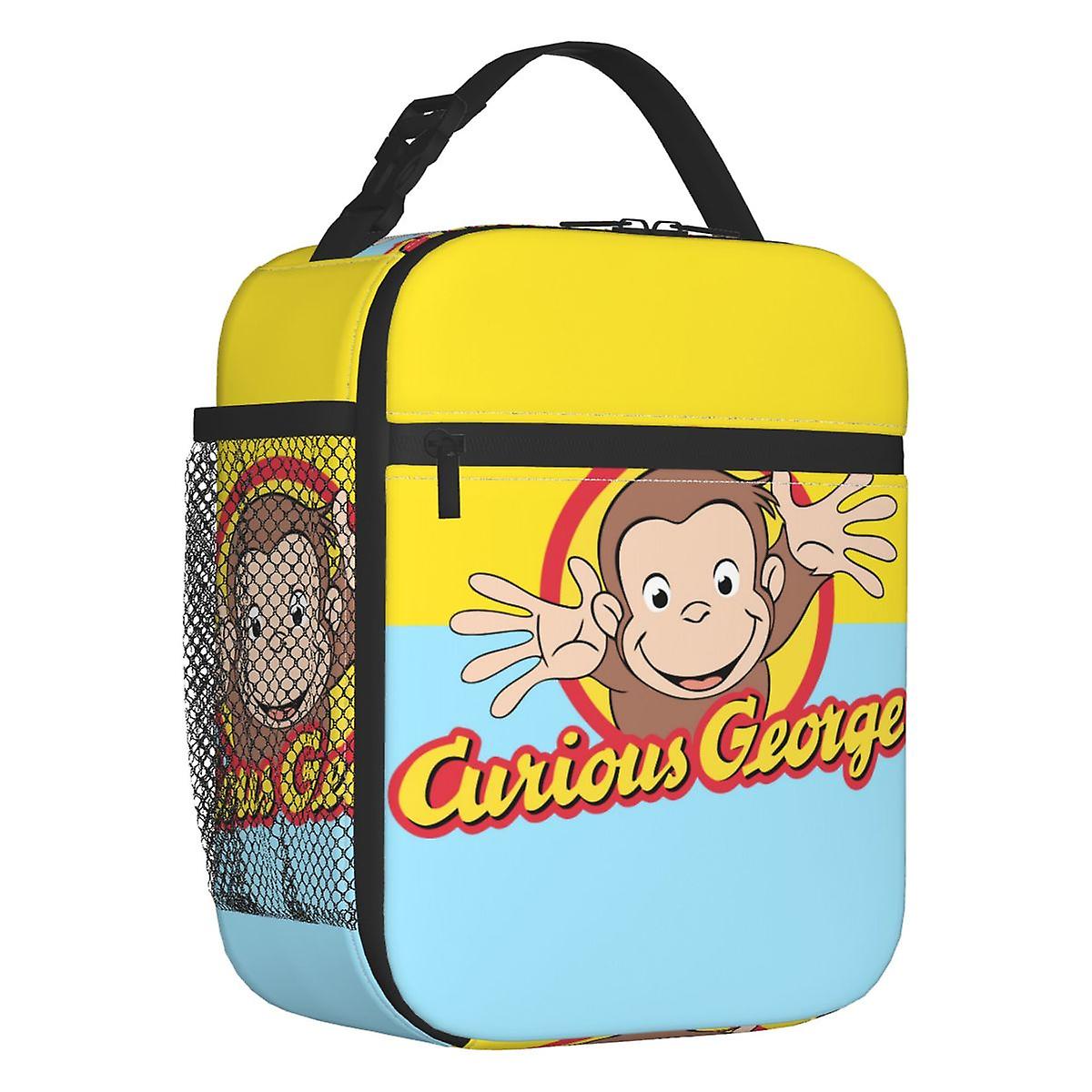 Curious George Children's Books Portable Lunch Box Women Leakproof ...