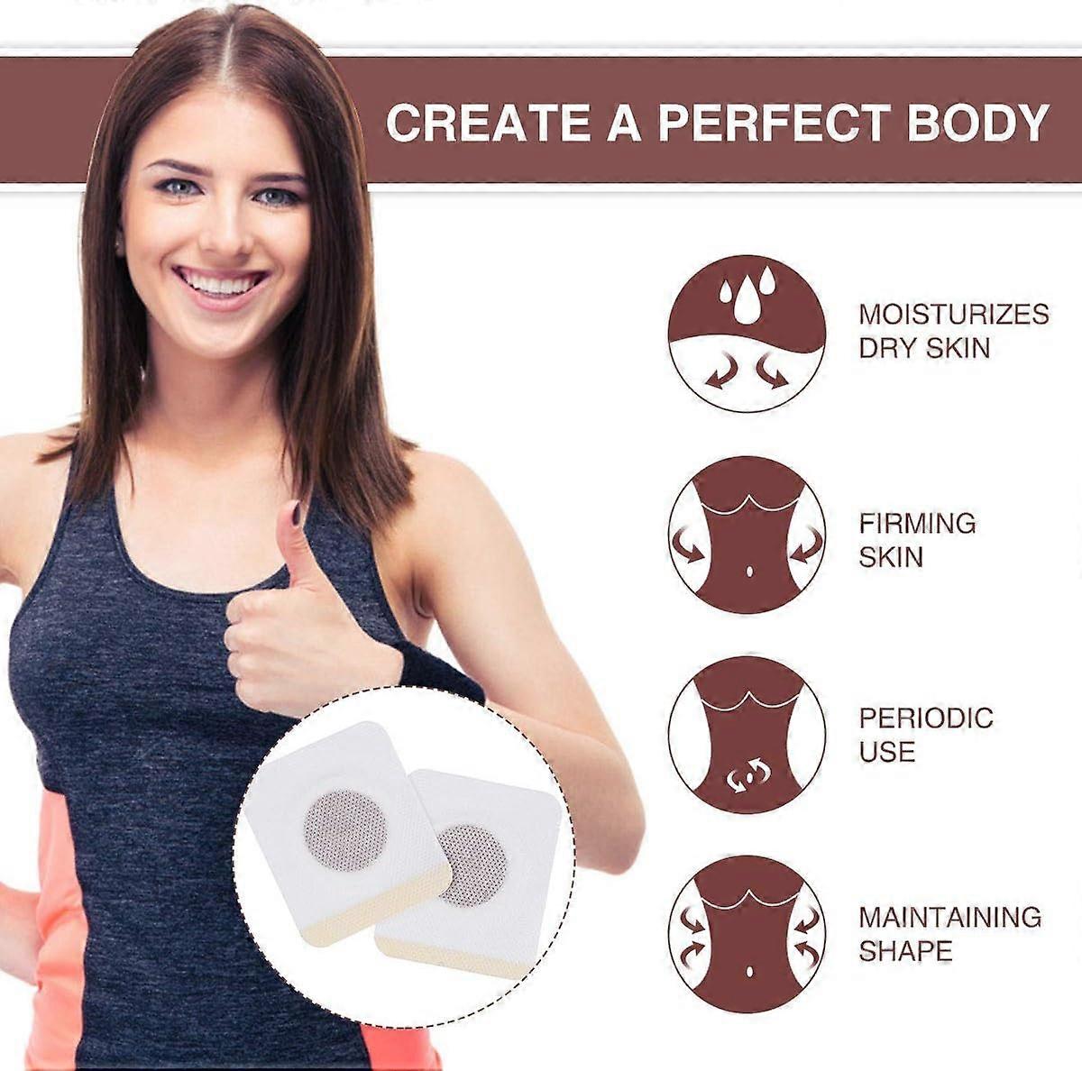 Slim Patch Weight Loss Sticker,Magnetic Burning Abdominal Fat Away ...