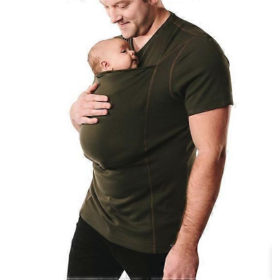 Men's Kangaroo Dad T-shirts Baby Carrier T-shirt | Fruugo UK