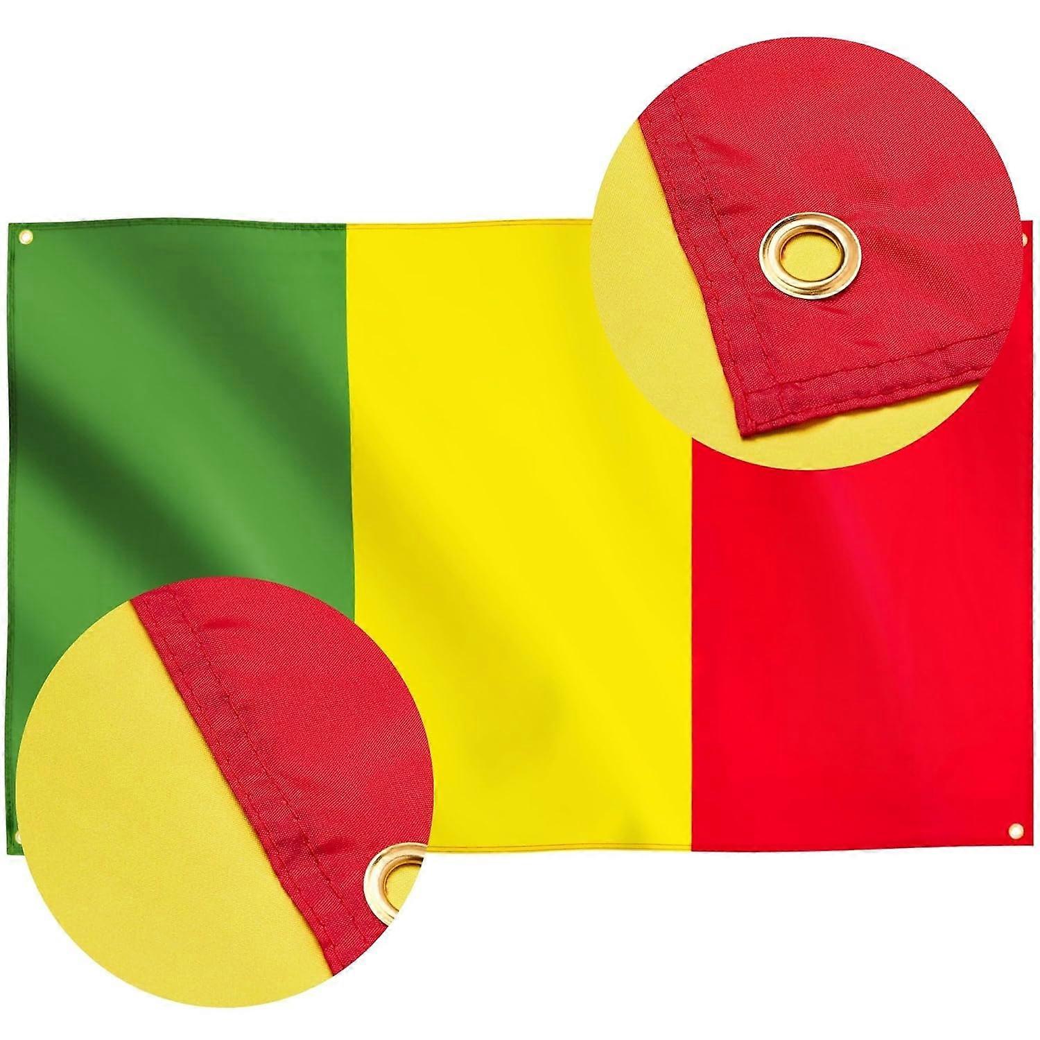 Mali Flag,Eyelet In Every Corner, Malian Republic Flag, Tricolour ...