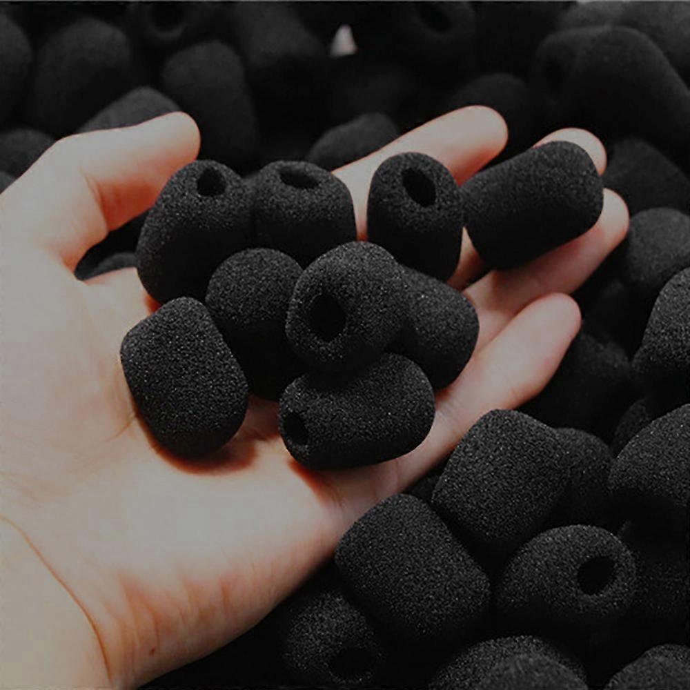 24Pack Mini Foam Windscreen Lapel Headset Microphone Sponge Mini Foam ...
